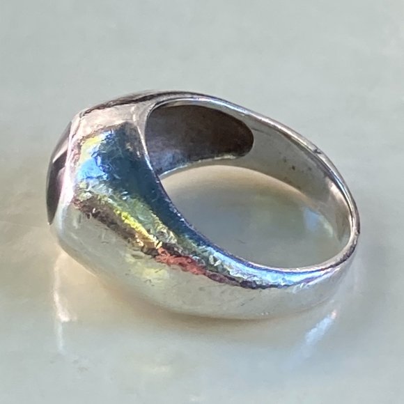 Unk | Jewelry | Handsome Sterling Silver And Onyx Pinky Ring | Poshmark